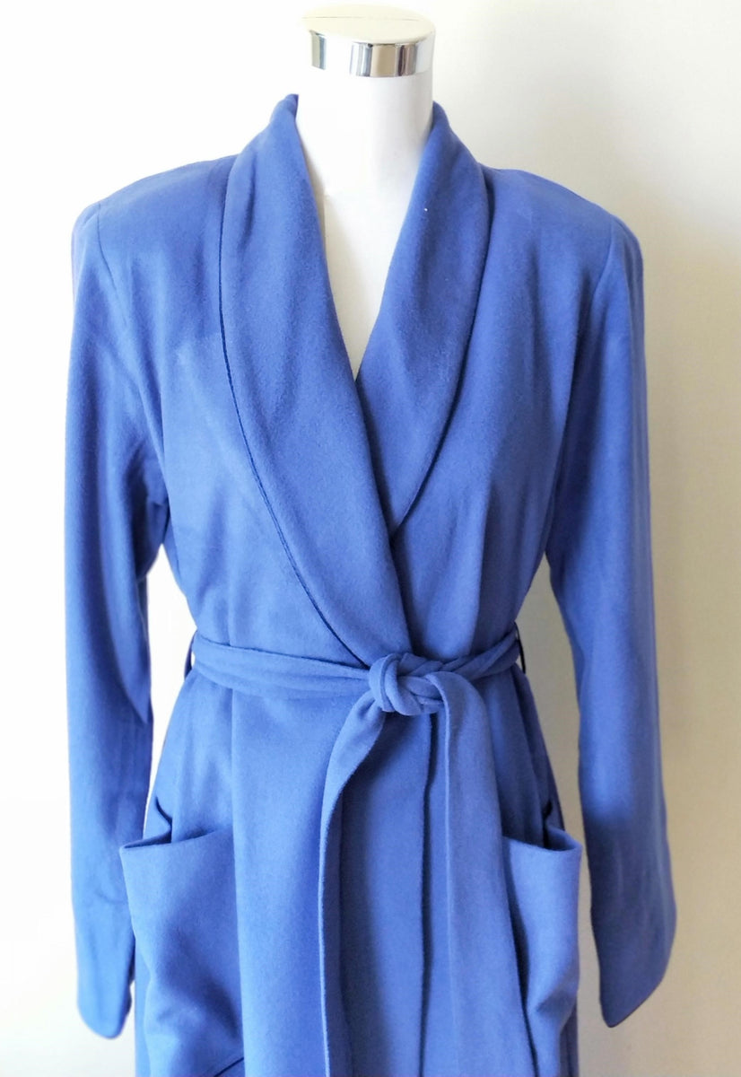 Ginia Cashmere & Wool Shawl Collar Dressing Gown online Australia ...